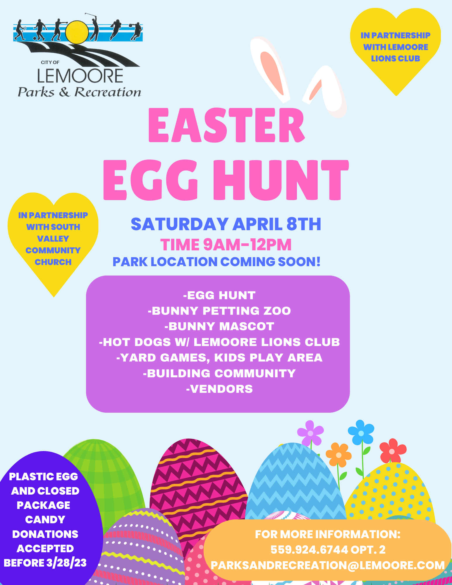 Easter Egg Hunt – City of Lemoore